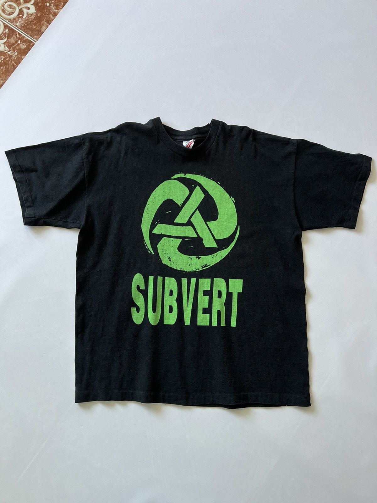 Band Tees × Vintage Vintage LEVELLERS T-SHIRT SUBVERT 1993 | Grailed