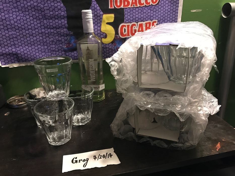 Supreme Supreme Duralex Glass Cups Grailed