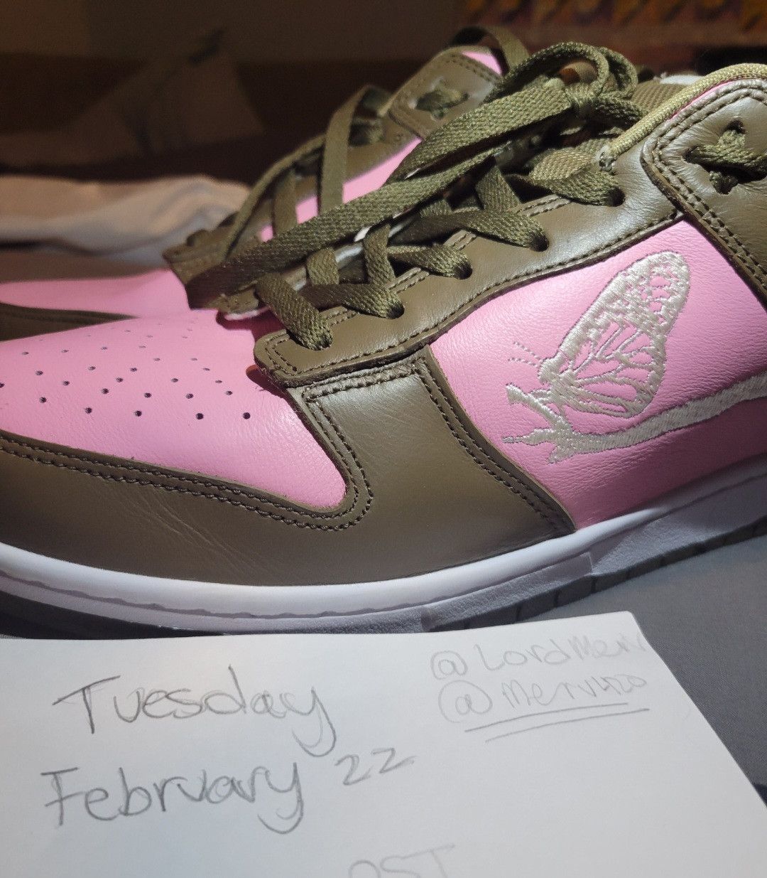 Amac Nike SB dunk low butterfly cherry lows | Grailed