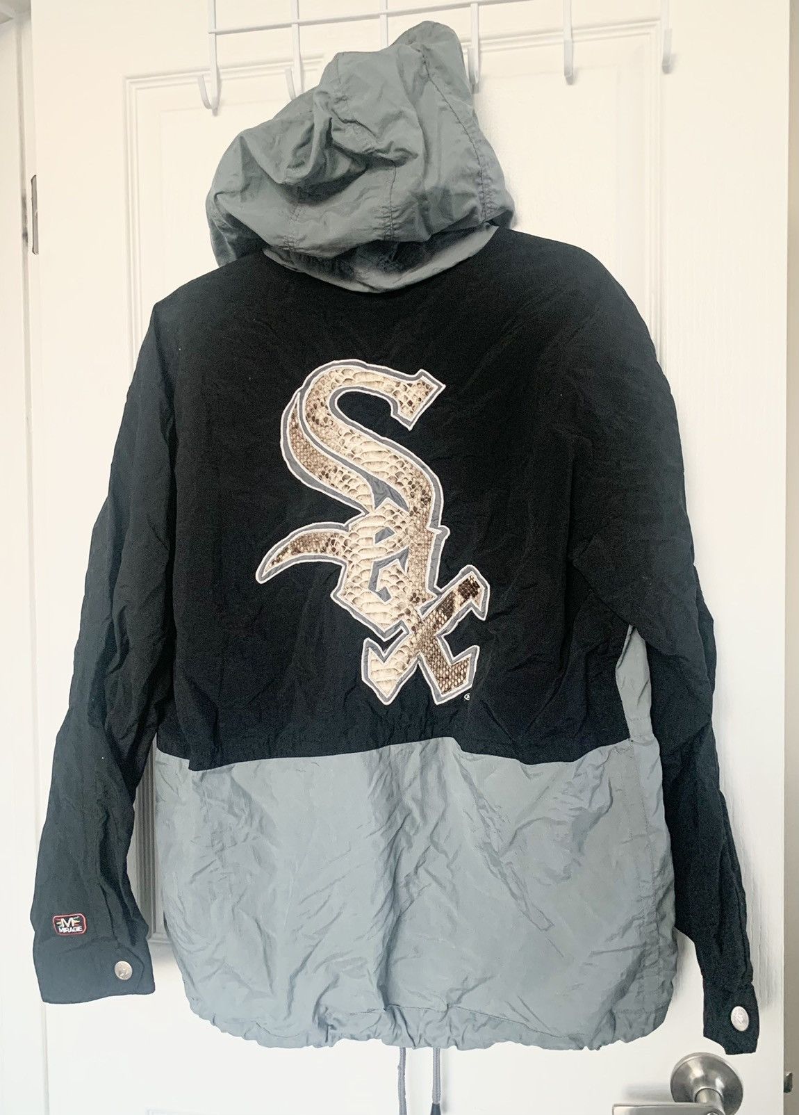 Mirage vtg Mirage First String Chicago White Sox Windbreaker jacket ...