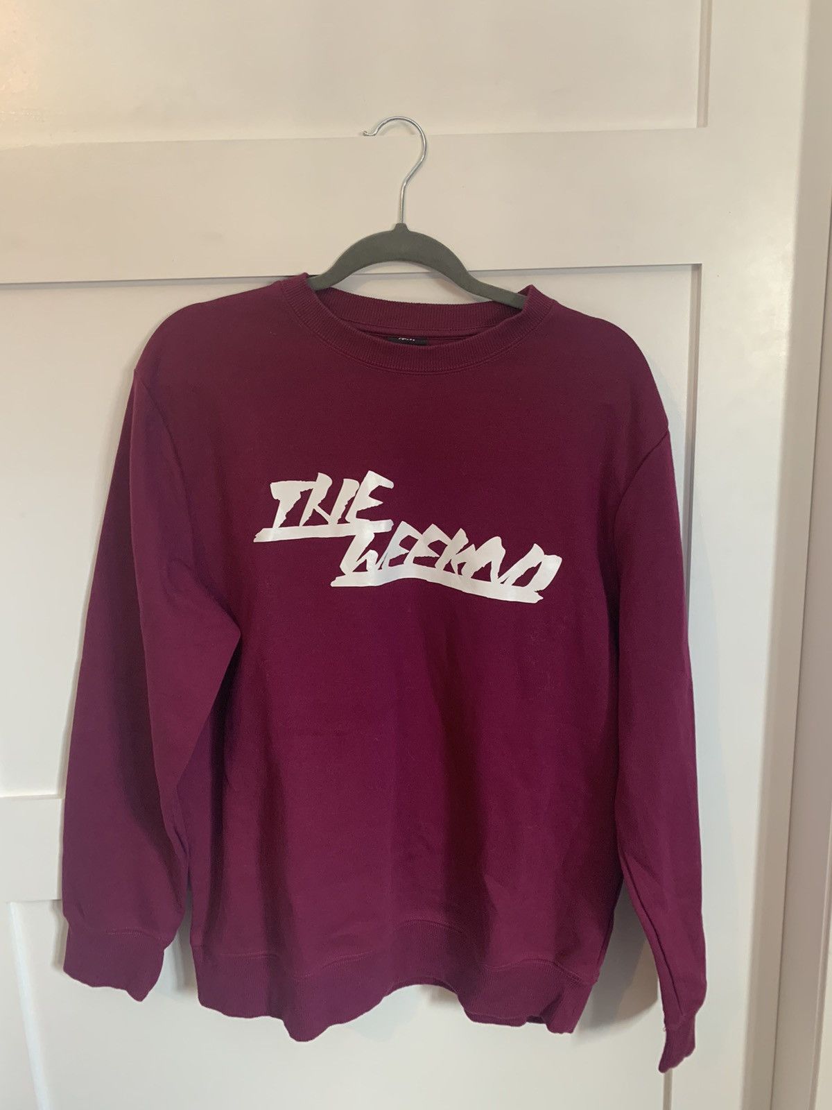 H&M × The Weeknd × XO The Weeknd H&M Collab Purple/Pink Crewneck | Grailed