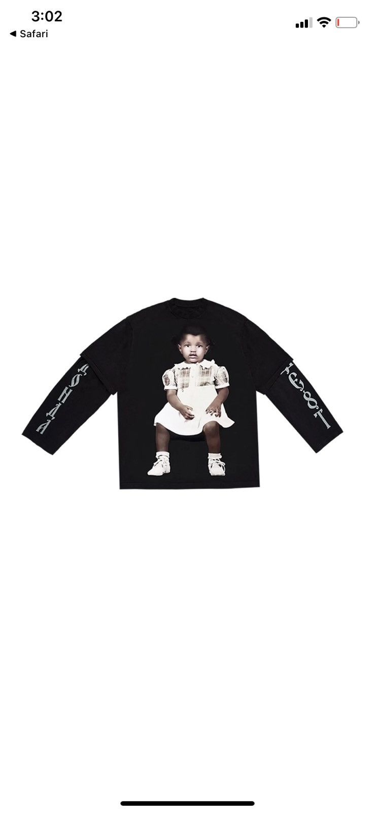 Kanye West KANYE WEST x BALENCIAGA, DONDA 2 Layer Shirt | Grailed