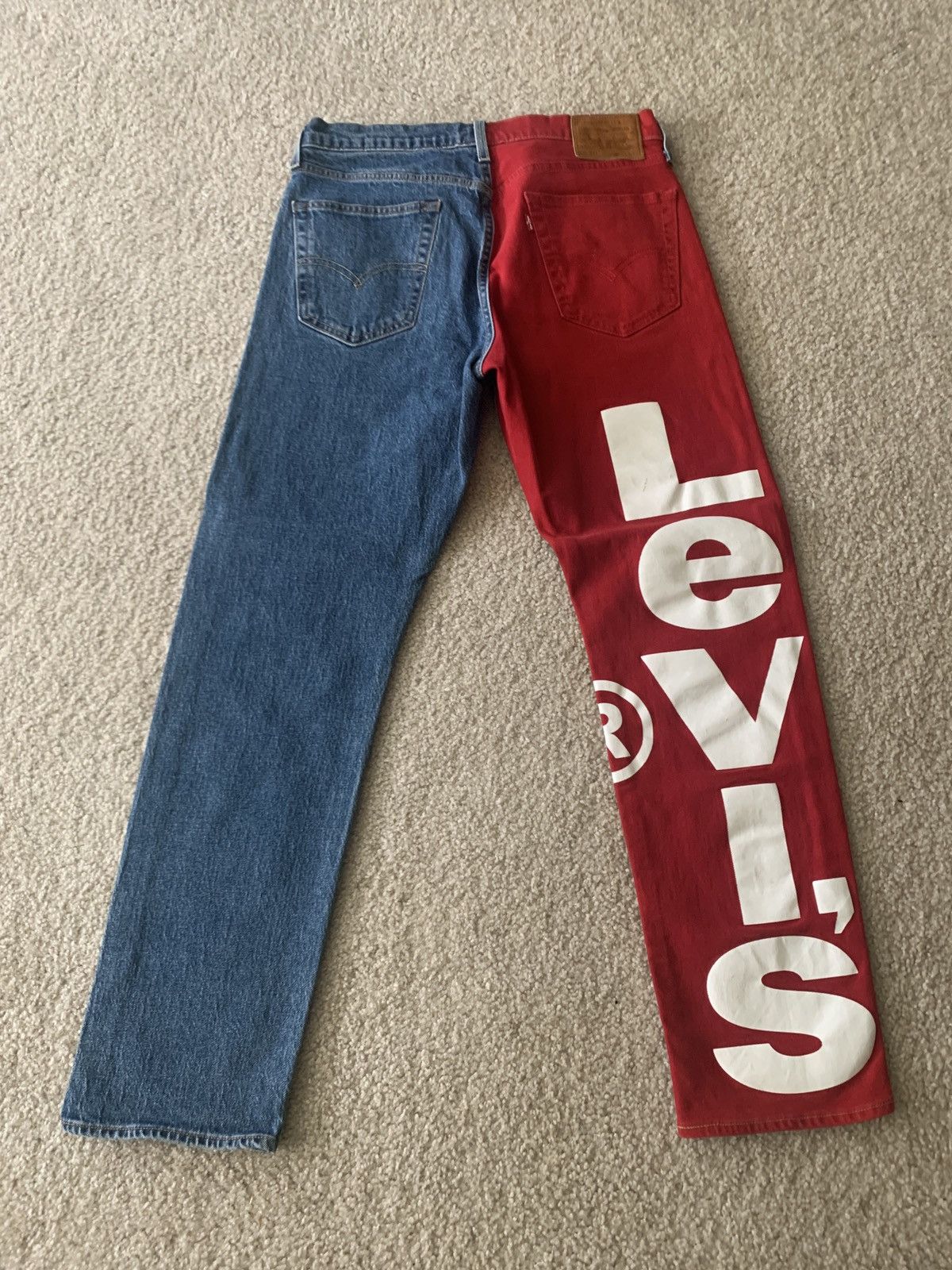 Levi's Vintage Clothing Levi’s Straight fit Split Leg Graphic | Grailed