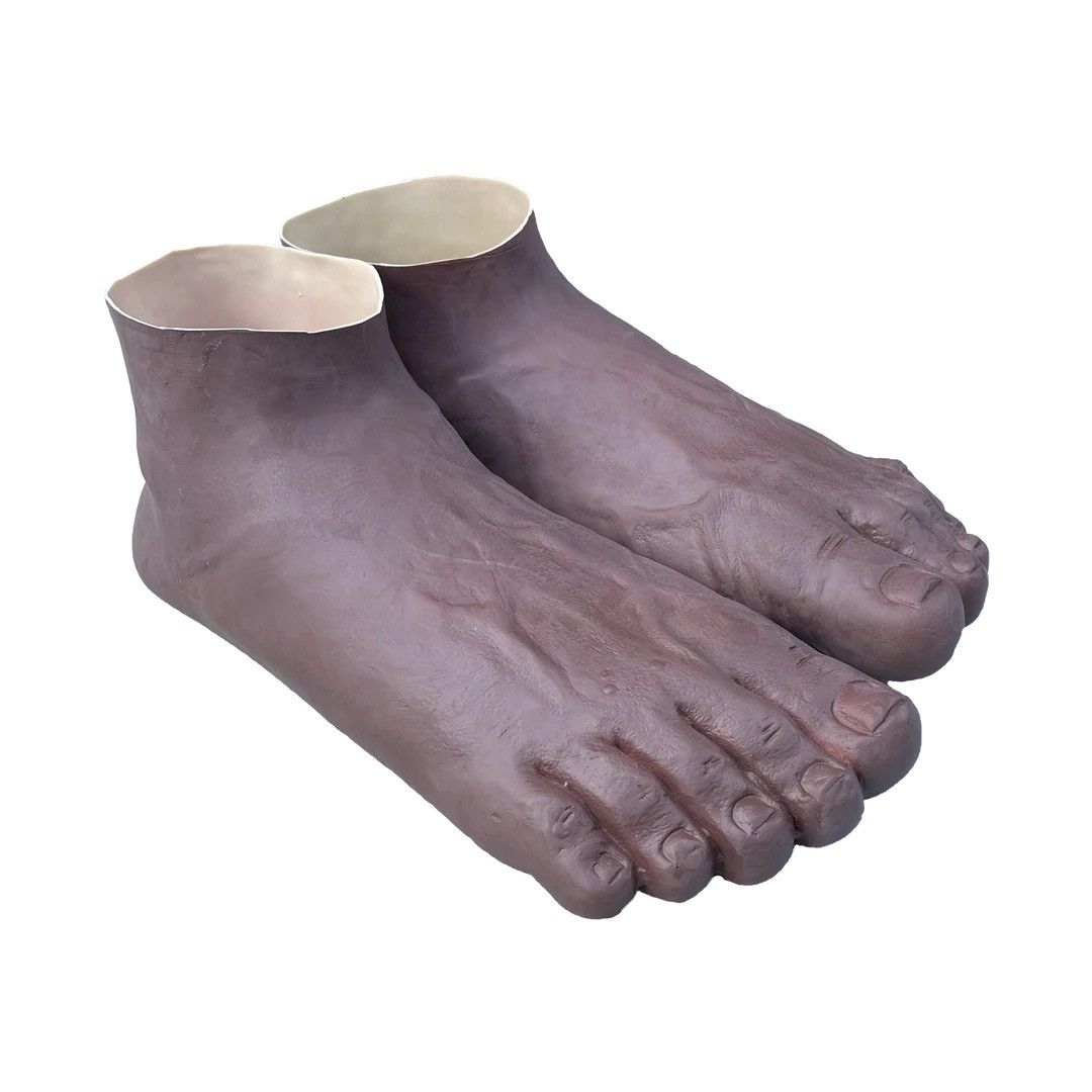 Imran Potato Caveman Slippers Black | Grailed