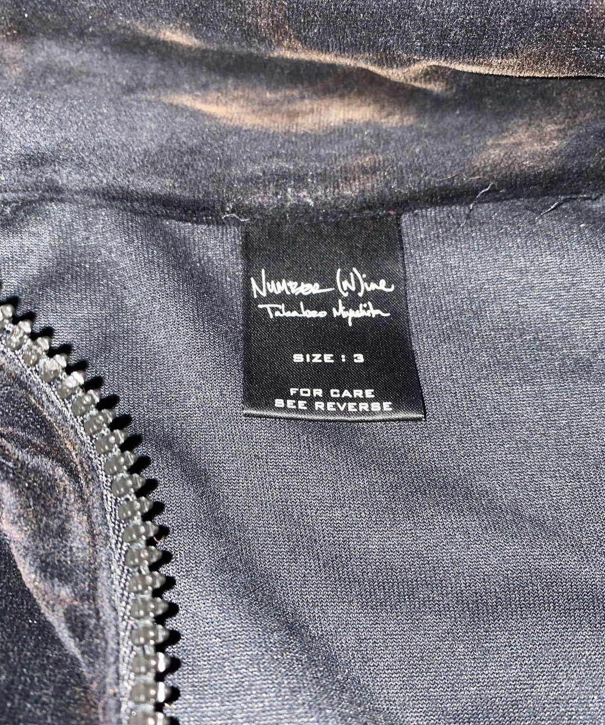 Number (N)ine Number (N)ine Double Skull Velour Jacket | Grailed
