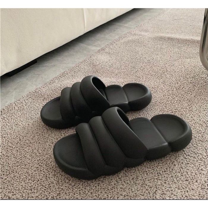 Japanese Brand New Puffer Sandal Slides | Grailed