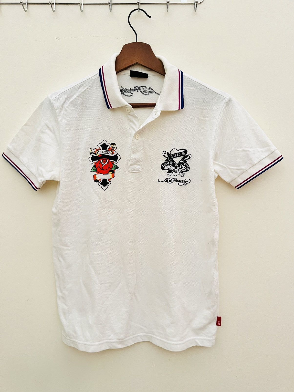 Ed Hardy Vintage Ed Hardy Polo Tee | Grailed