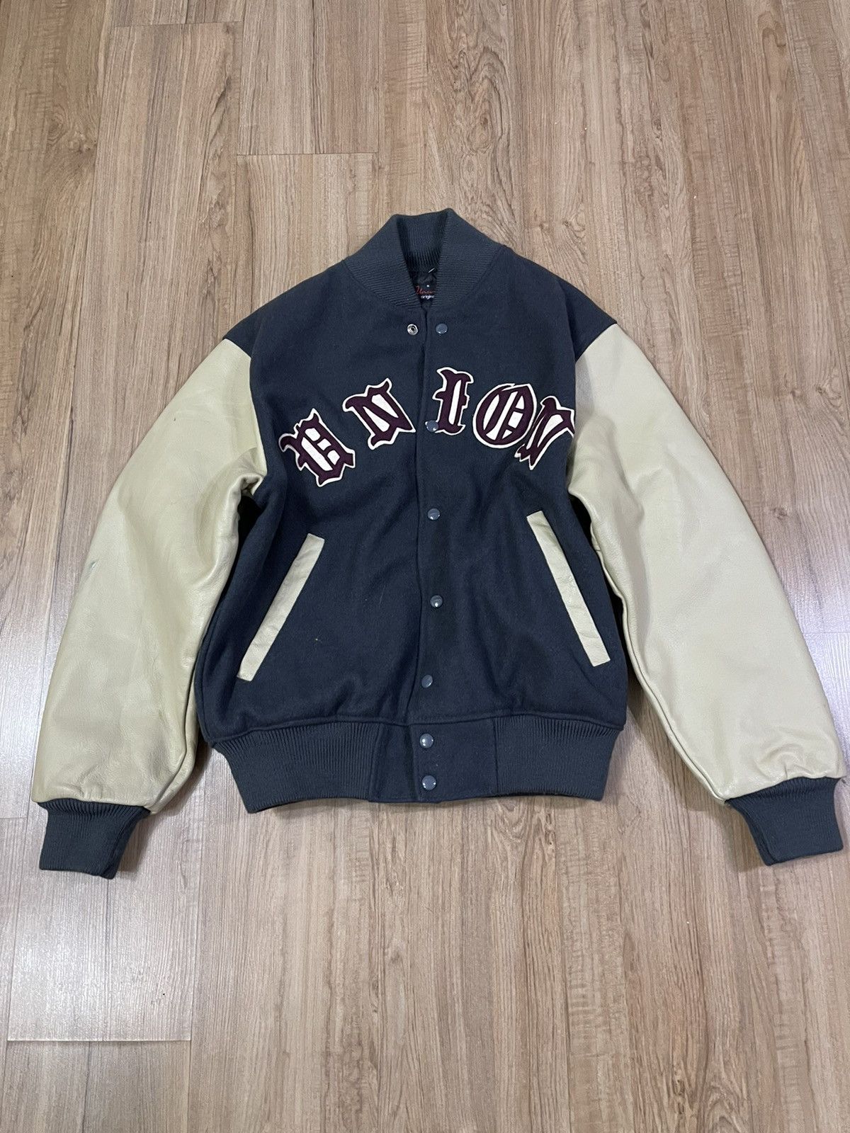 Made In Usa × Varsity Jacket Vintage UNION Made in Usa Varsity Jacket ...