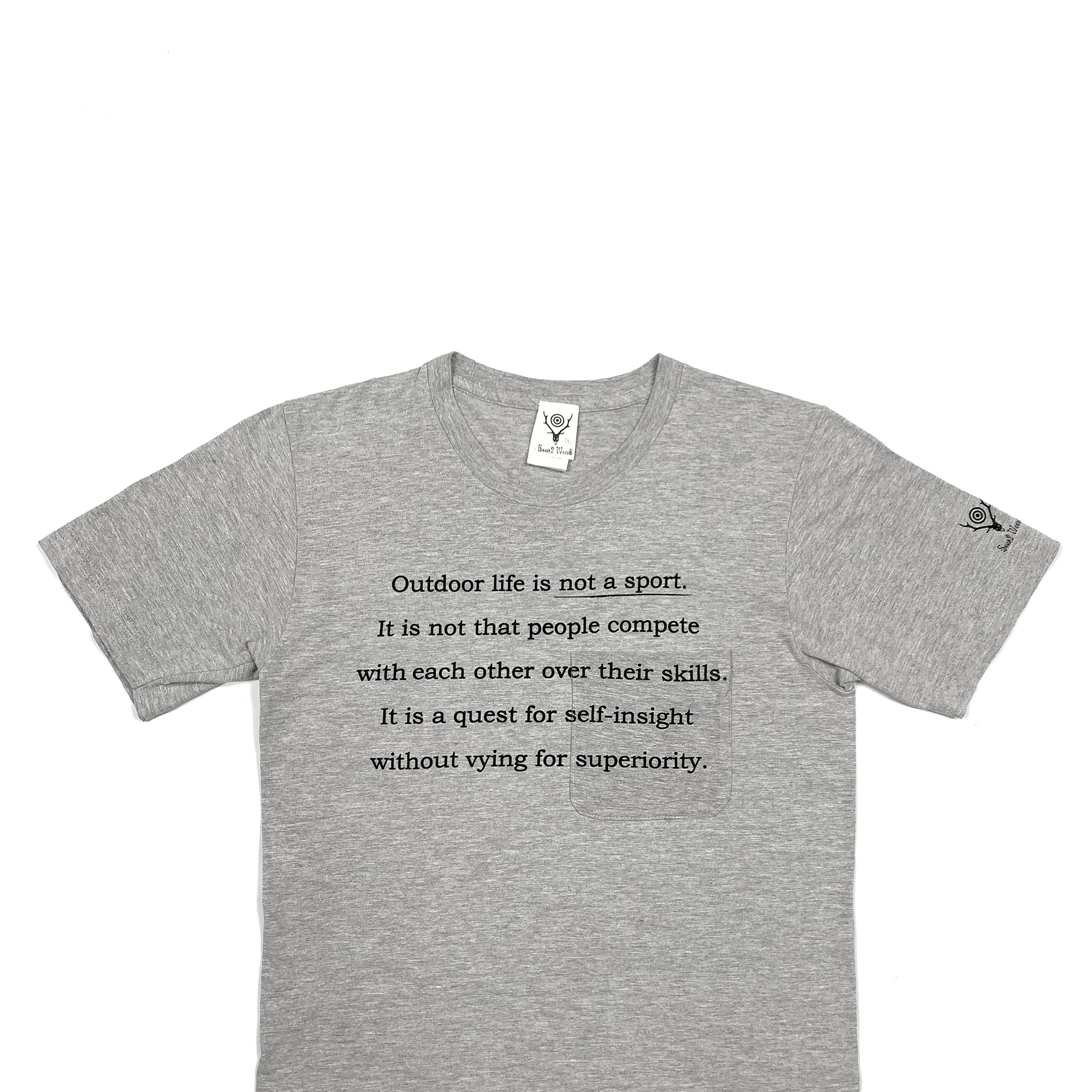 Nepenthes New York × South2 West8 "Outdoor Life" / Motto T-Shirt | Grailed
