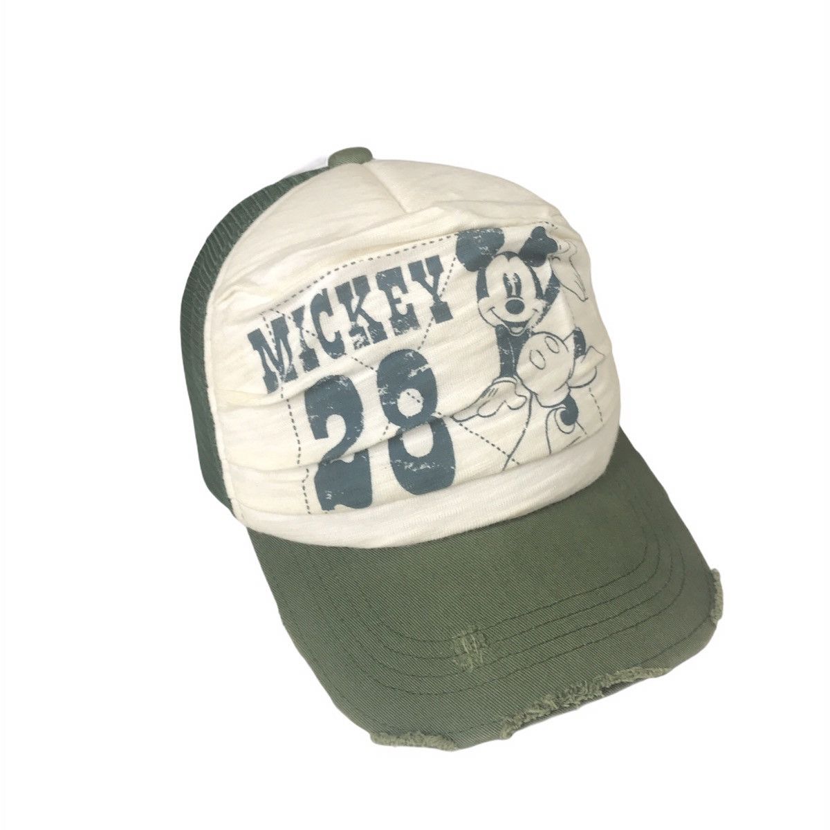 Disney × Mickey Mouse × Vintage Vintage Distressed Mickey Mouse Trucker ...