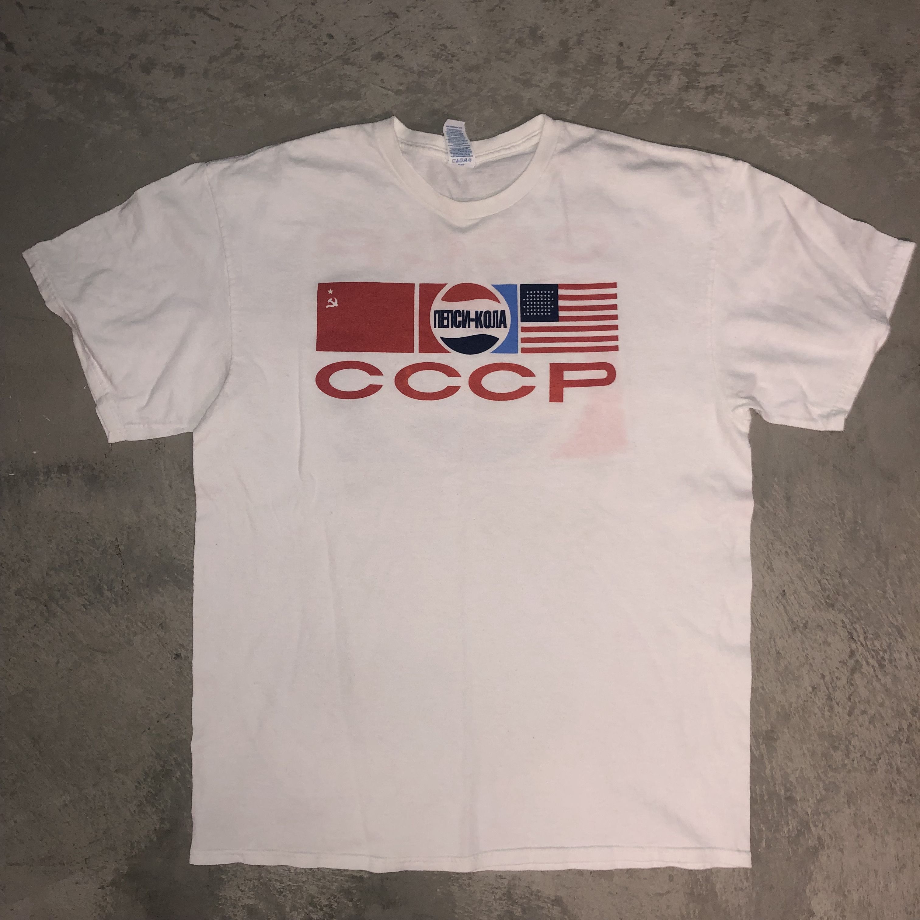 Delta × Pepsi × Vintage CCCP Pepsi Cola USA Shirt | Grailed