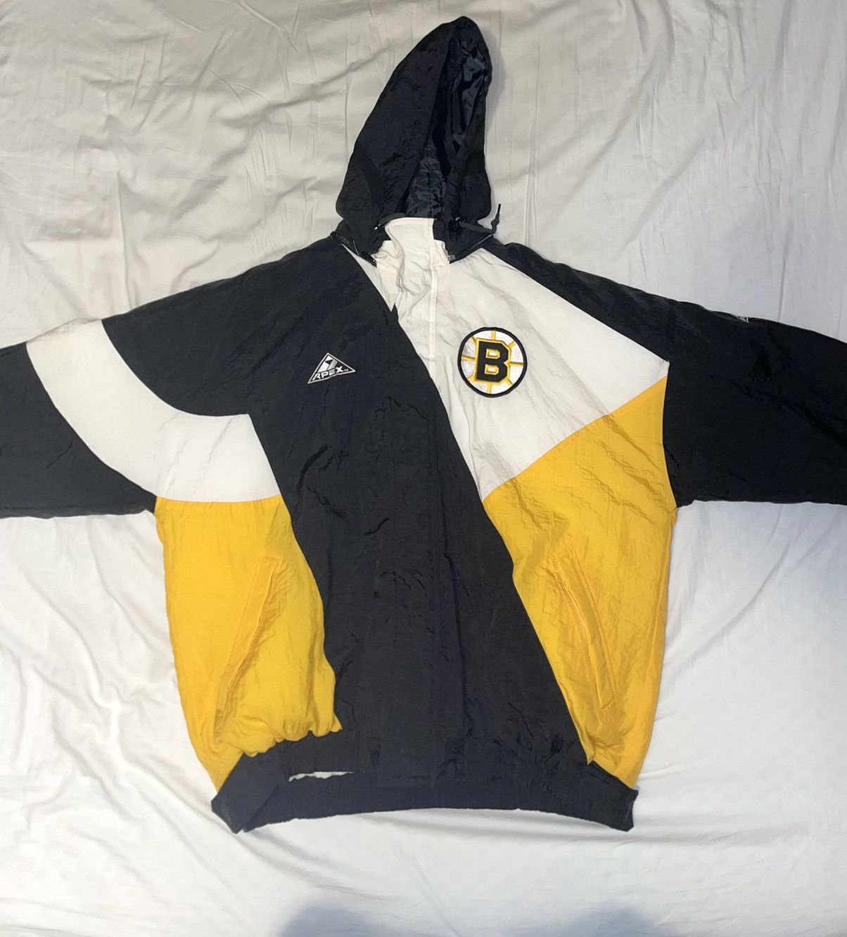Apex One BOSTON BRUINS Vintage 90s Pro Line Apex One Jacket | Grailed