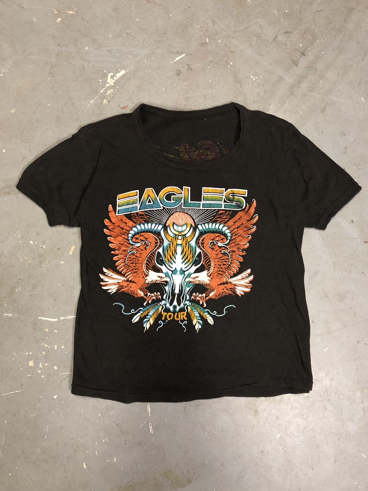 Band Tees × Vintage Vintage 70s Eagles Tour shirt | Grailed