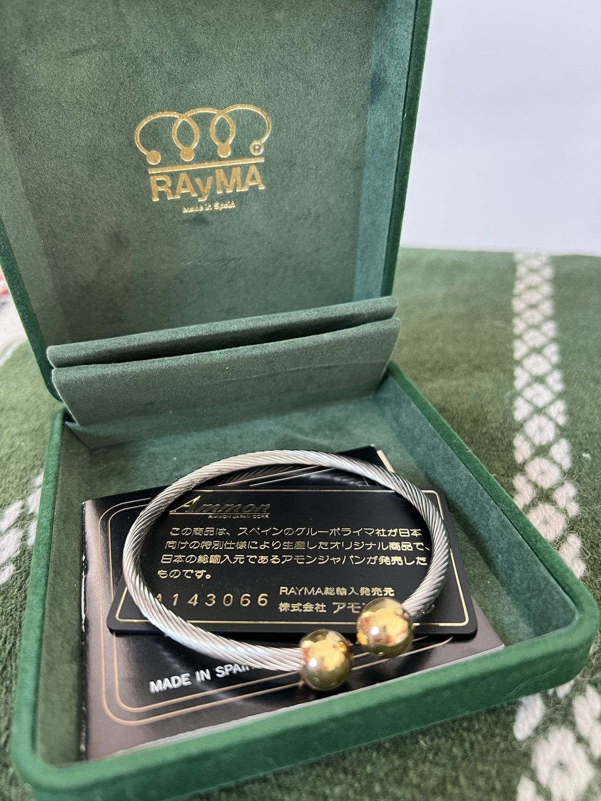 Japanese Brand × Streetwear × Vintage Bracelet RAyMA Made in Spain ...