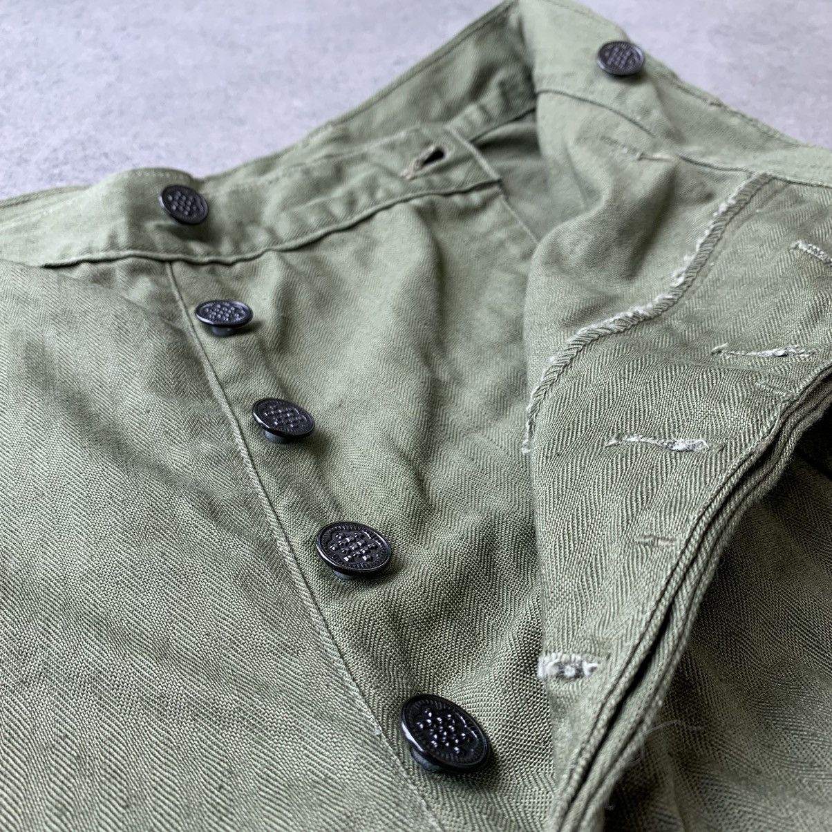 Vintage US Army WW2 P44 2nd Pattern HBT Cargo Military Pants - 1940s ...
