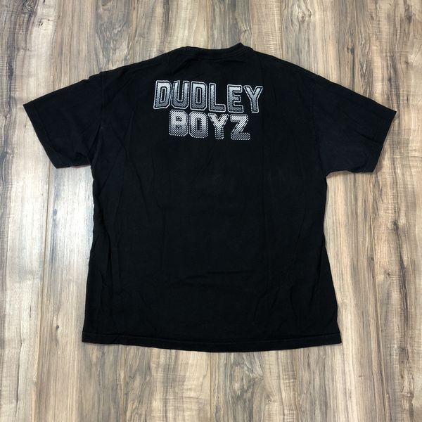 Vintage WWE Authentic Wear The Dudley Boyz 3D Wrestling t-shirt | Grailed