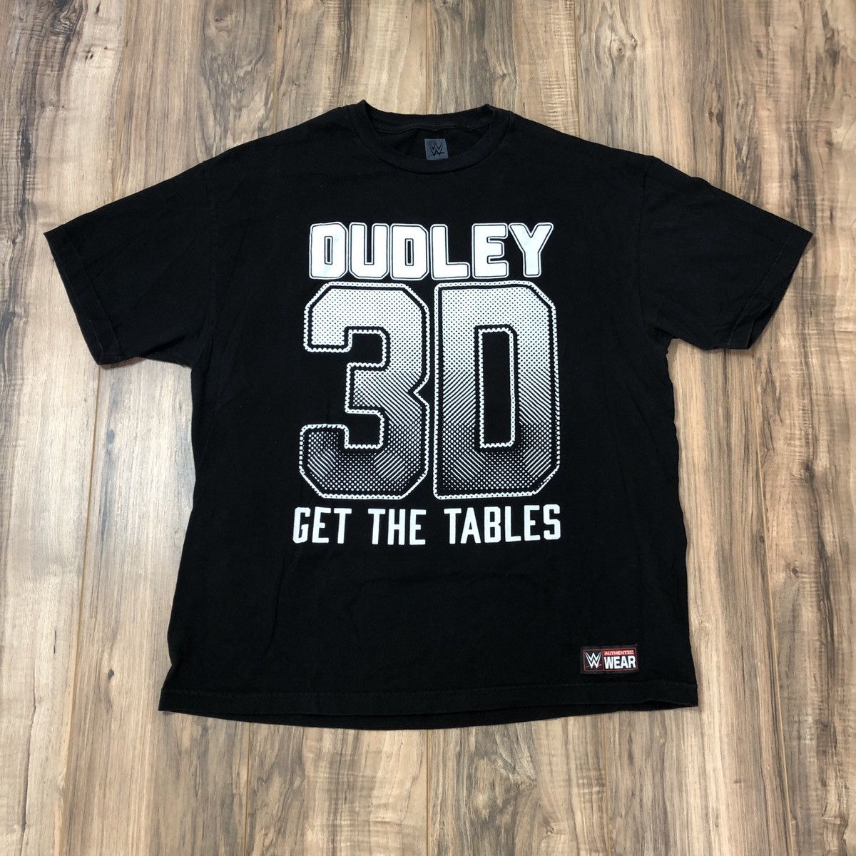 Vintage WWE Authentic Wear The Dudley Boyz 3D Wrestling t-shirt | Grailed