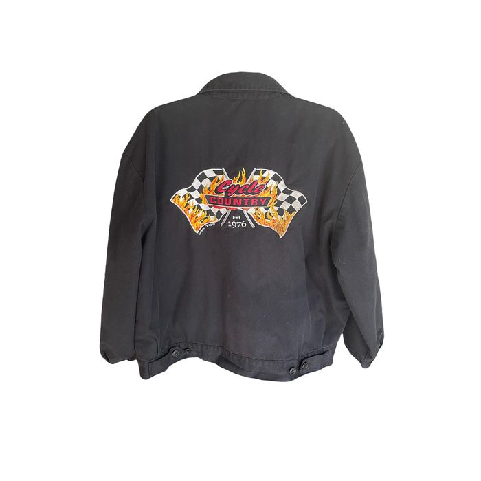 Vintage Vintage Dickies Insulated Eisenhower Work Jacket, Moto Patch ...