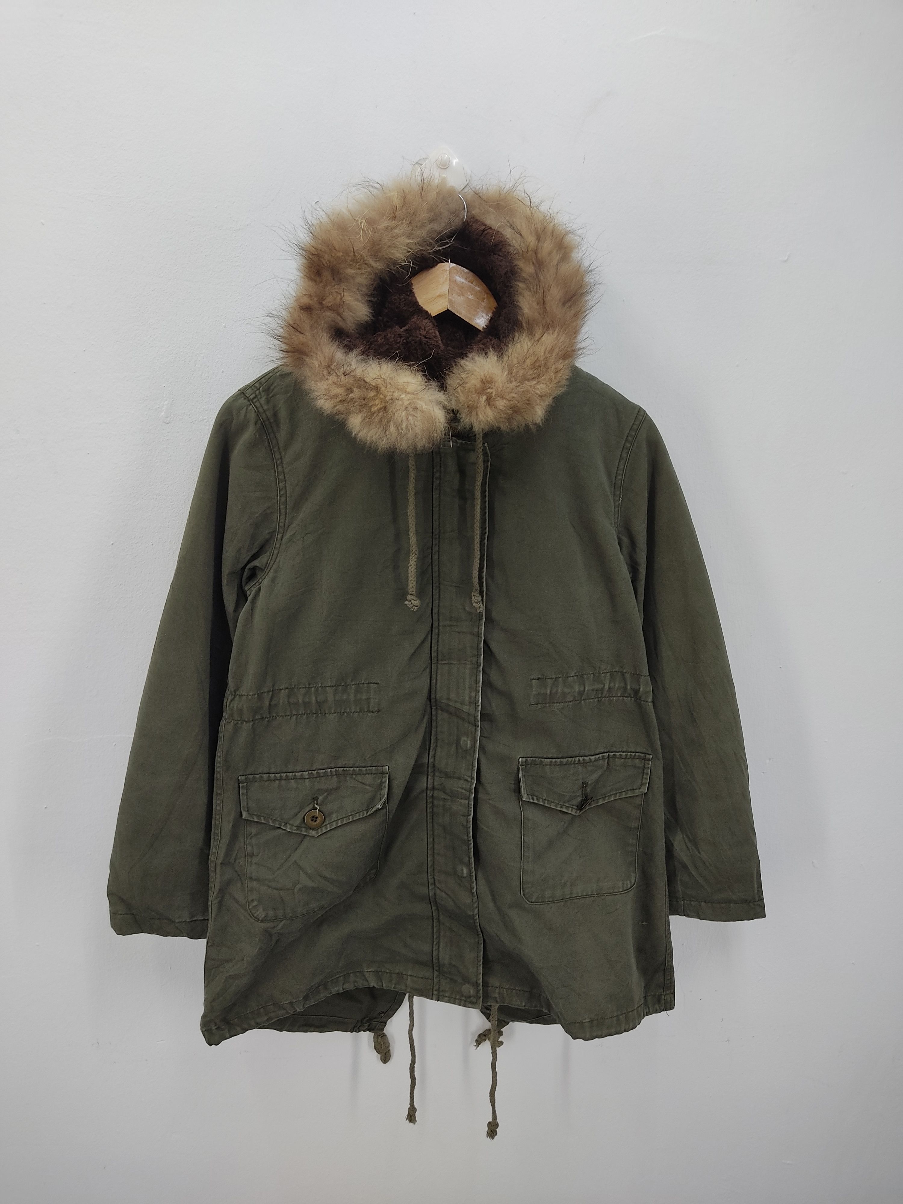 Japanese Brand × Streetwear × Vintage Vintage Choosy Chu Army Parka ...
