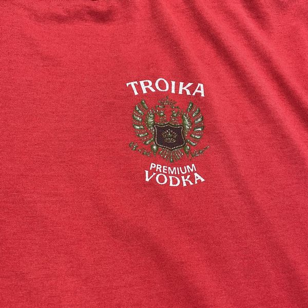 Vintage 1994 Troika Premium Vodka 90s Alcohol Promo 1990s | Grailed