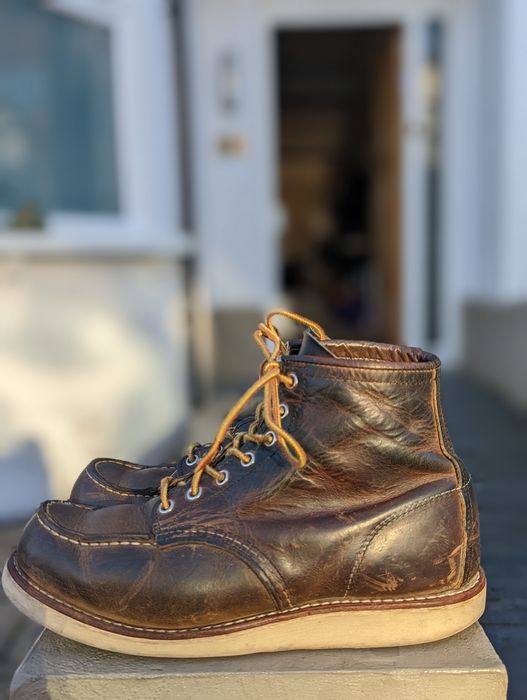 Red Wing CLASSIC MOC Toe 4548 | Grailed