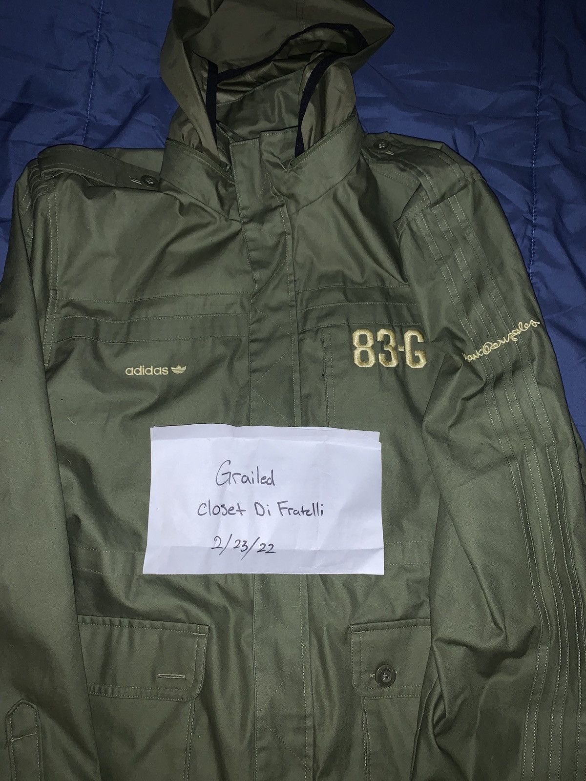 Adidas Adidas Military Field Jacket | Grailed