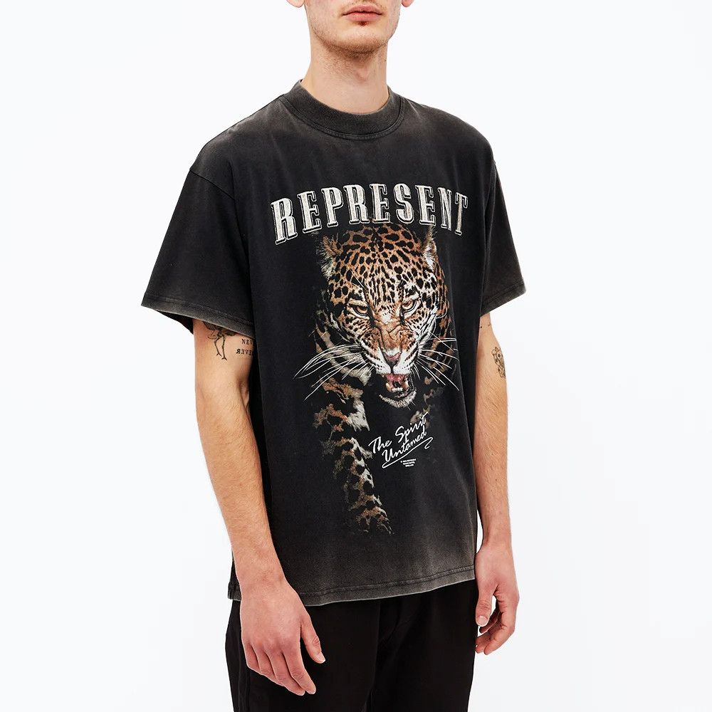 Represent Clo. Represent Clo The Spirit Untamed Vintage Black TShirt ...