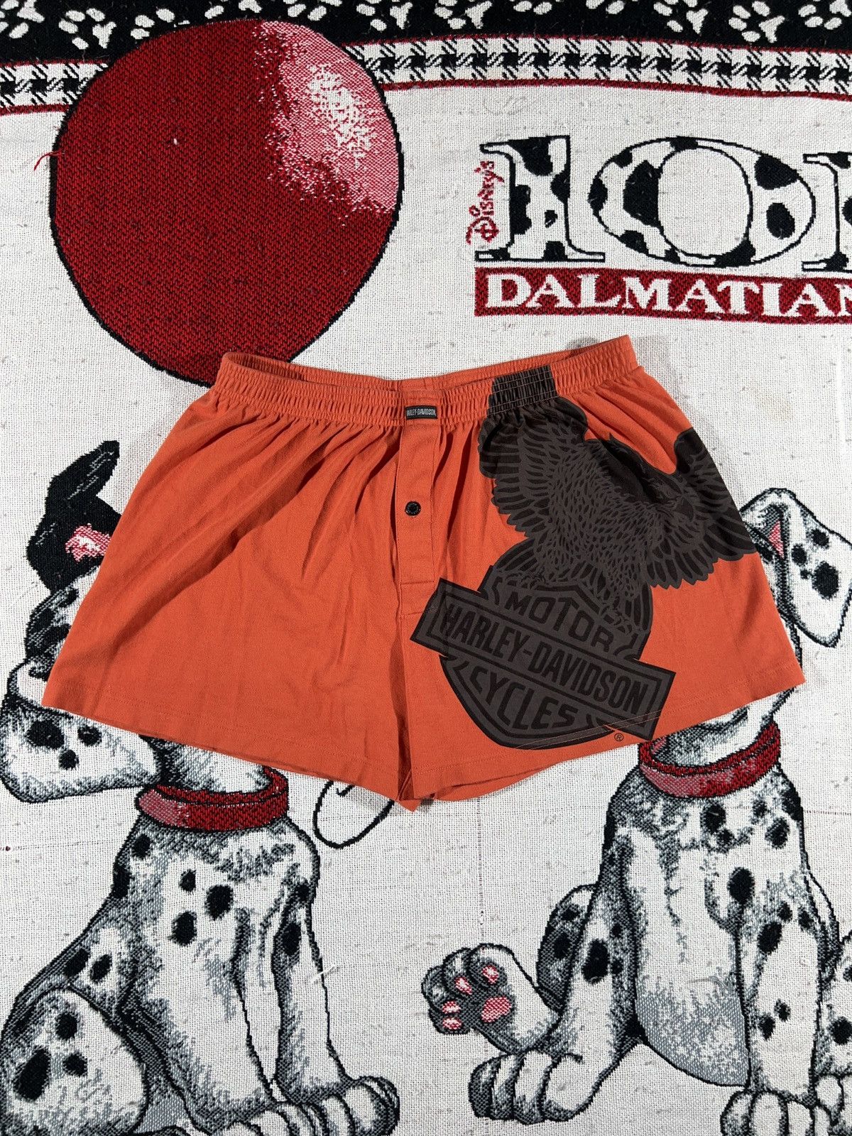 Vintage Vintage 90’s Harley Davidson Eagle Logo Boxer Shorts | Grailed