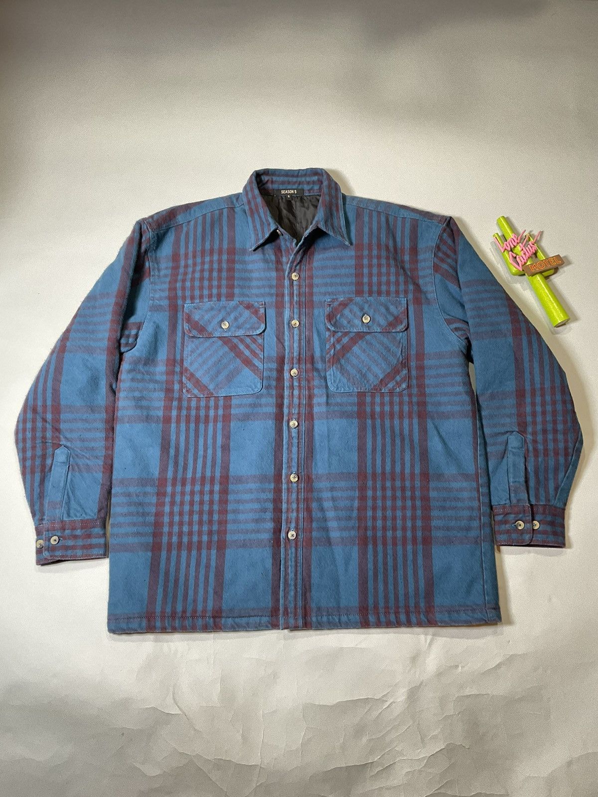 Yeezy Season Yeezy Season 5 Classic Flannel Shirt 2 S Oversized Fit ...