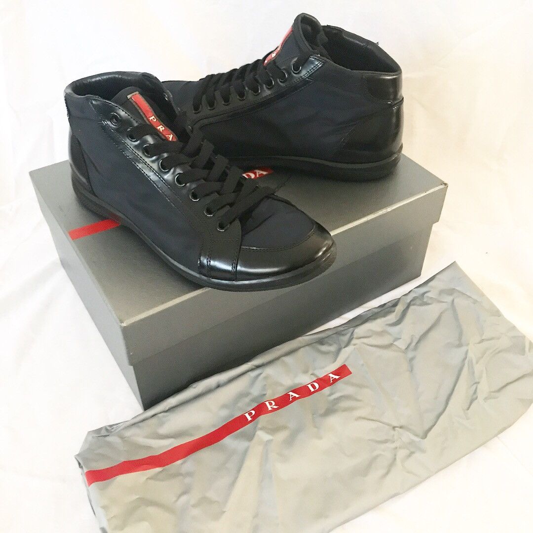Prada Prada Mid Top Sneakers | Grailed