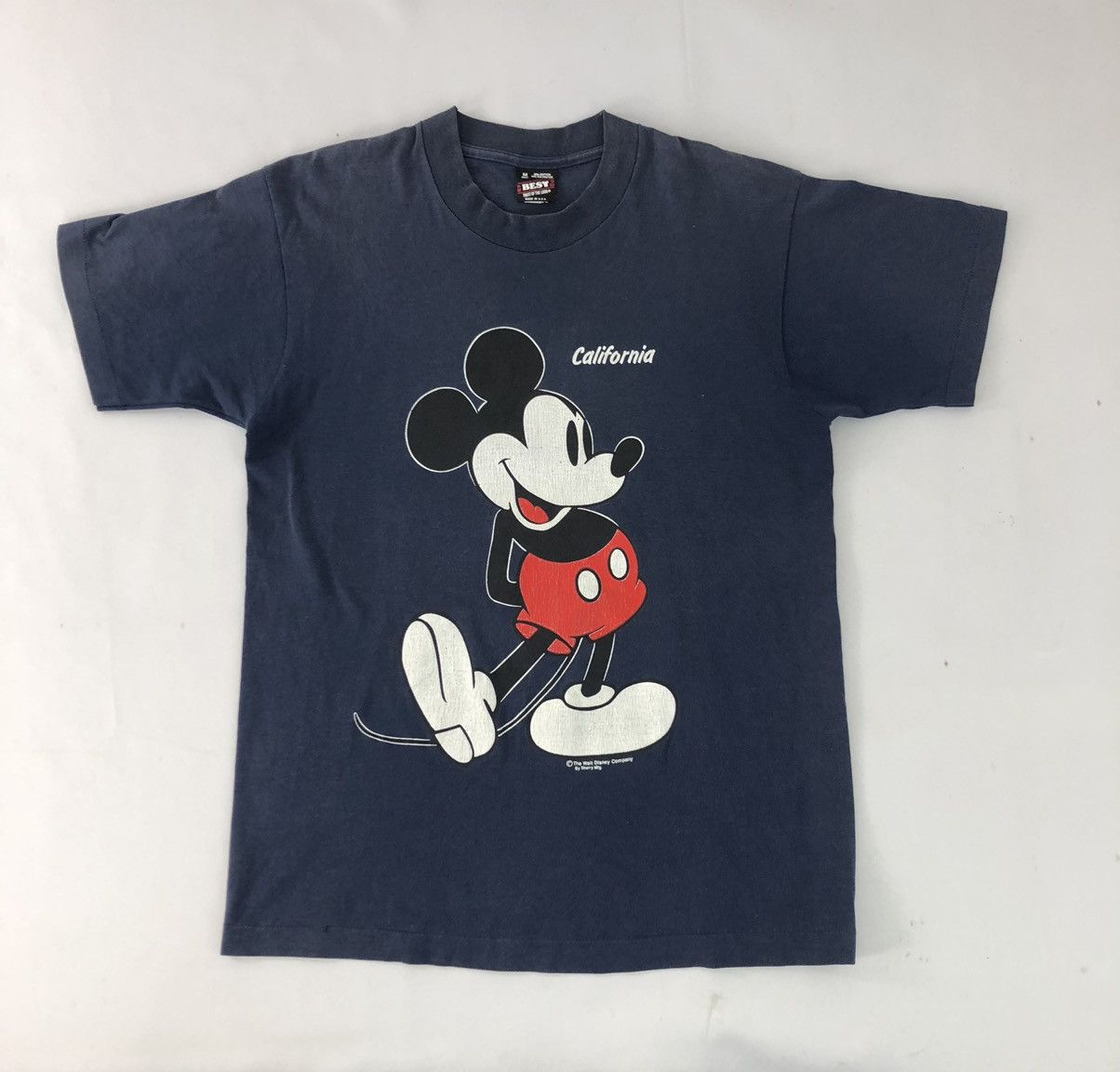 Vintage 80s Disney Mickey Mouse Disney Character Graphic Men Tees | Grailed