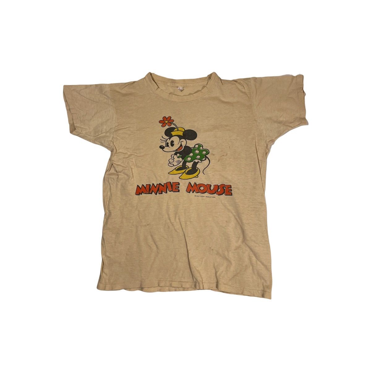 Mickey Mouse × Vintage 60s Minnie Mouse Front & Back Tee | Grailed