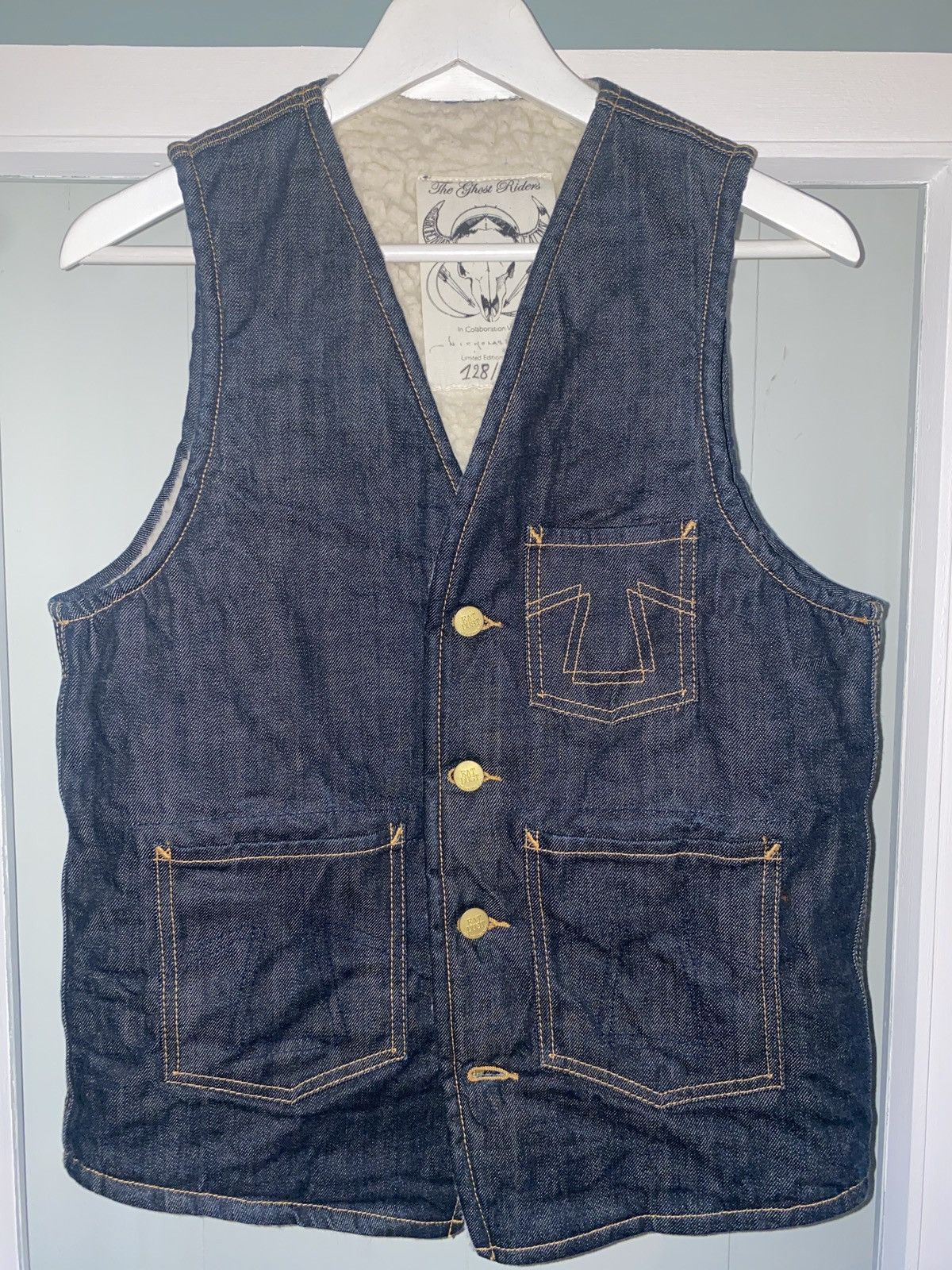 Eat Dust Eat dust vest the ghost rider limited edition 128/130 | Grailed