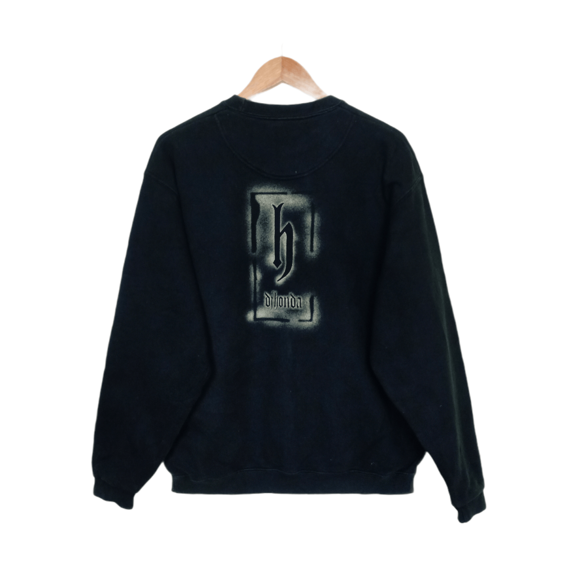 Japanese Brand × Streetwear × Vintage Hip Hop Style DJ HONDA Crewneck ...