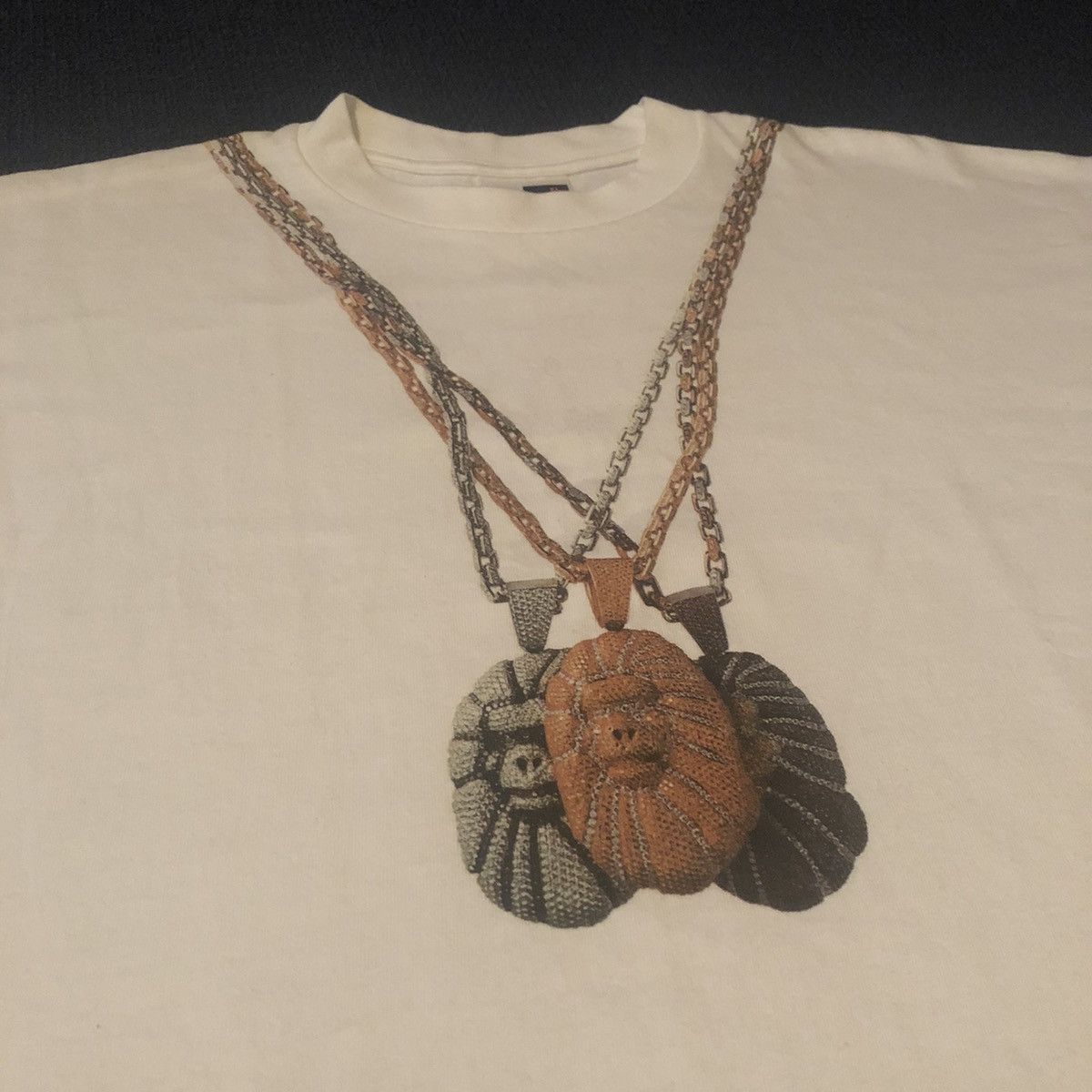 Bape × Nigo RARE OG A BATHING APE BAPE JACOB & CO CHAINS NECKLACE TEE ...