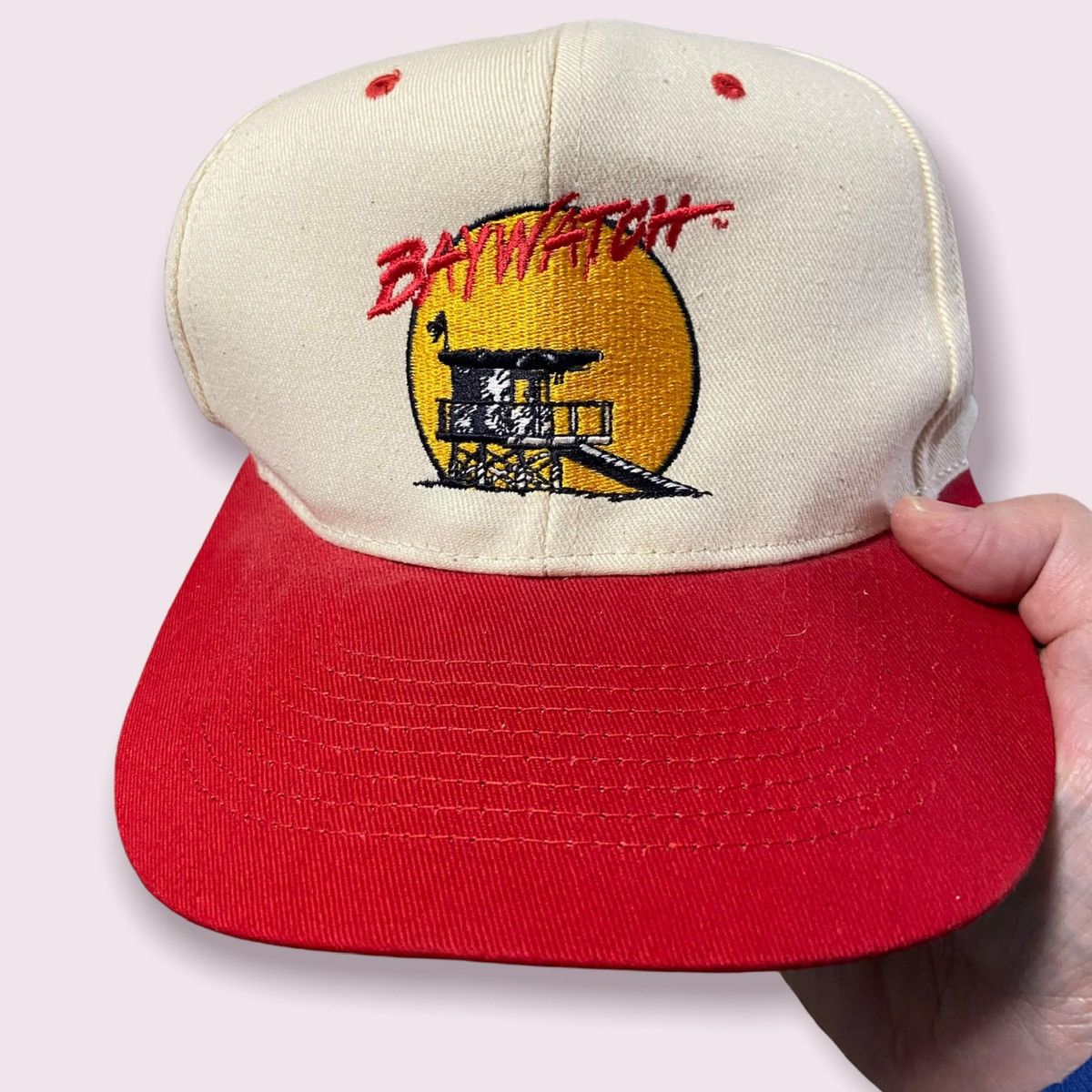 Vintage Baywatch 90s Snapback Hat Cap Pamela Anderson | Grailed