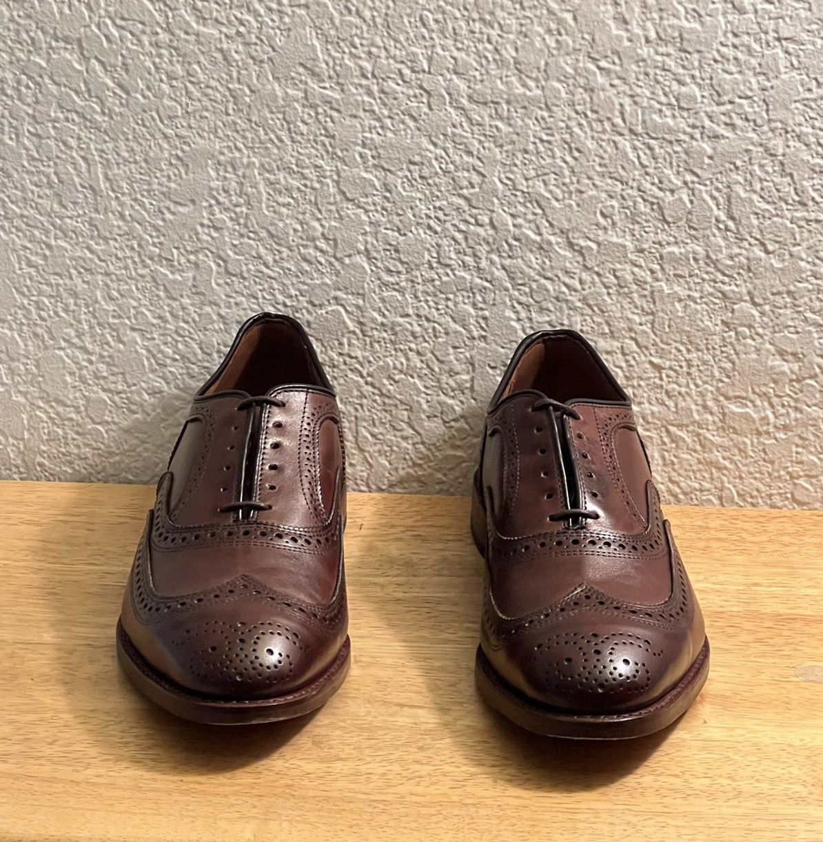 Allen Edmonds Allen Edmonds McAllister wingtips in dark chili | Grailed