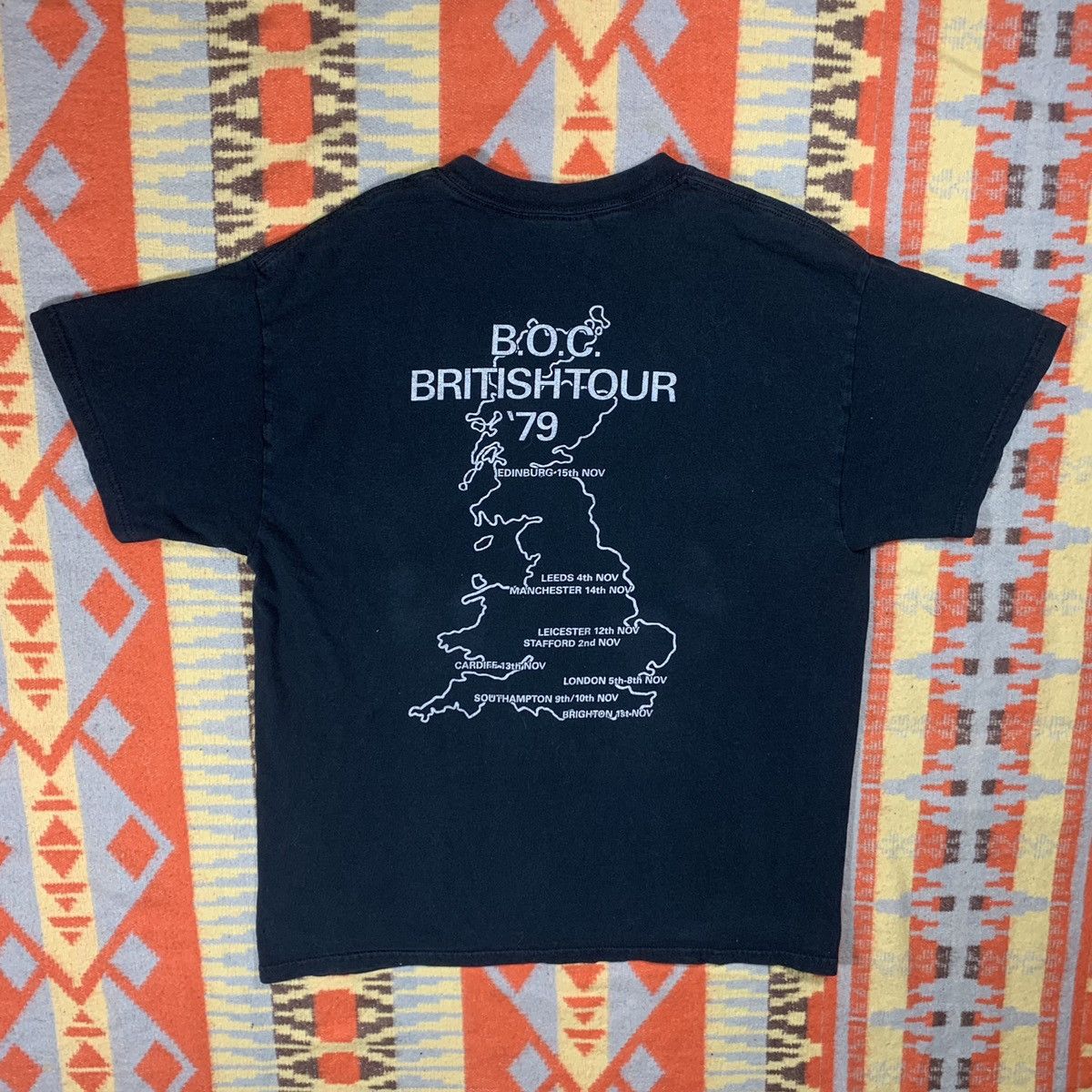 Vintage Vintage Blue Oyster Cult Mirrors Metal Rock Band Tour Shirt ...