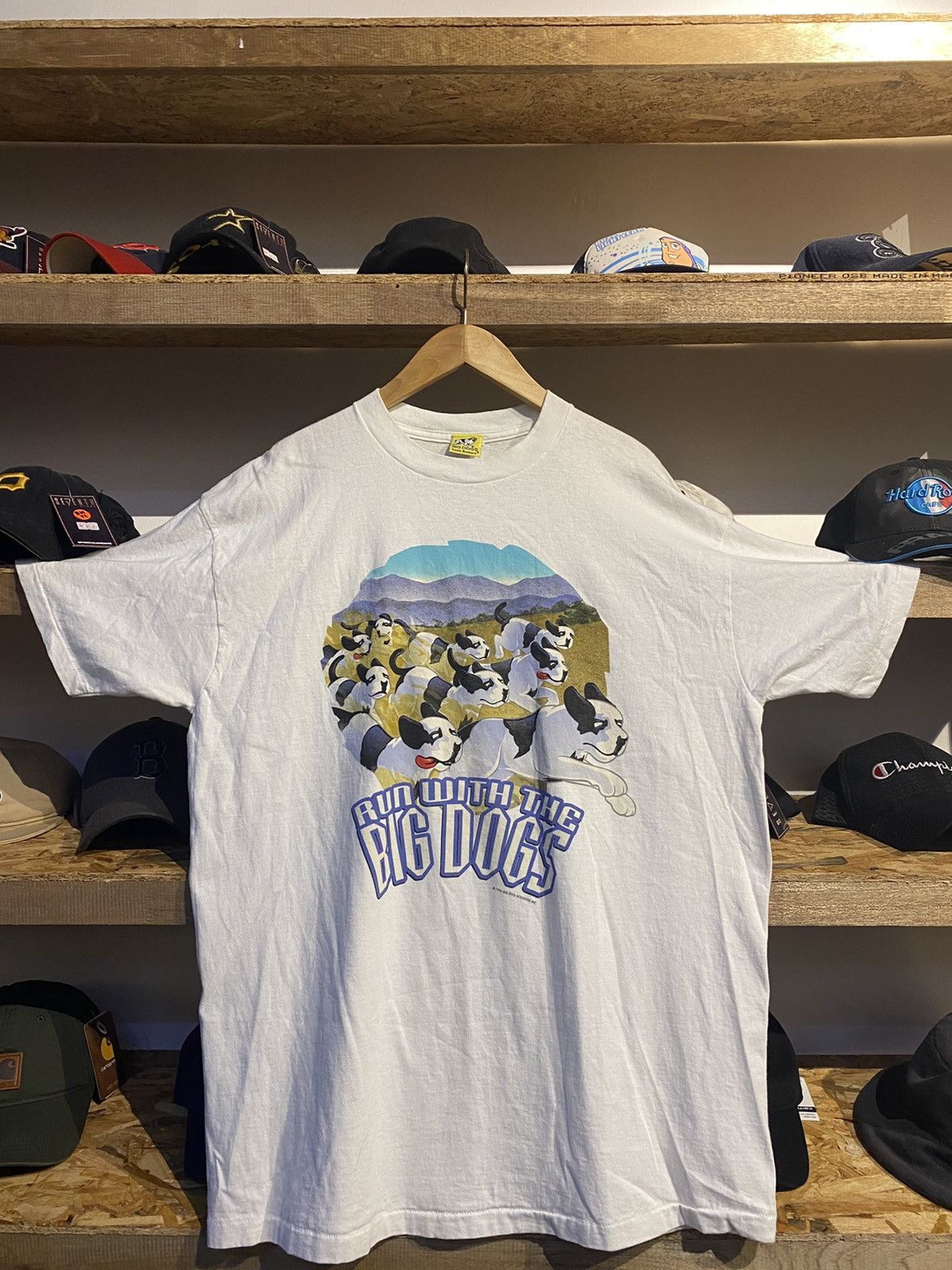 Big Dogs × Made In Usa × Vintage Vintage Big Dogs Made In Usa 1996 'Run ...