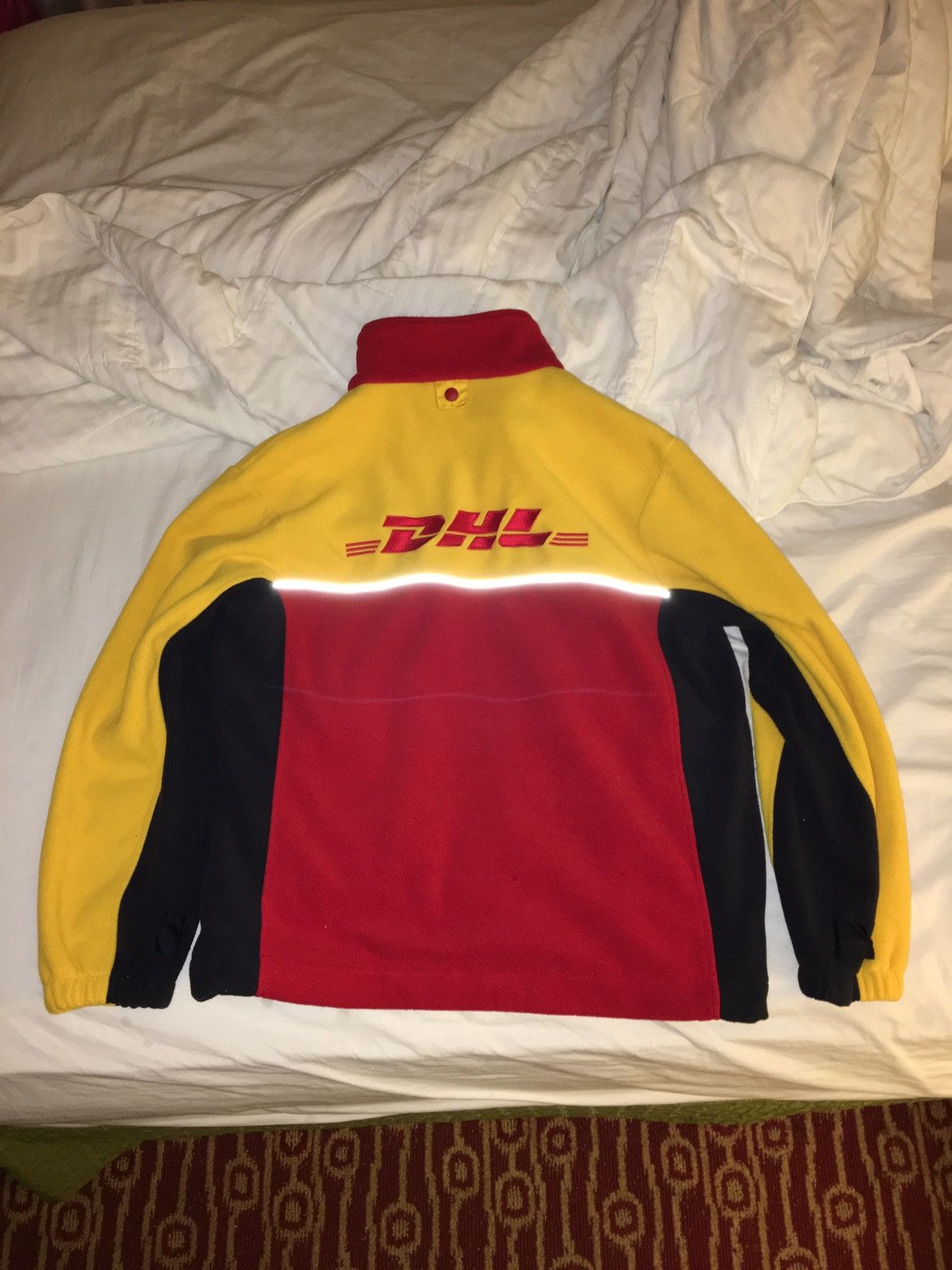 Dhl DHL Fleece Jacket 3M | Grailed