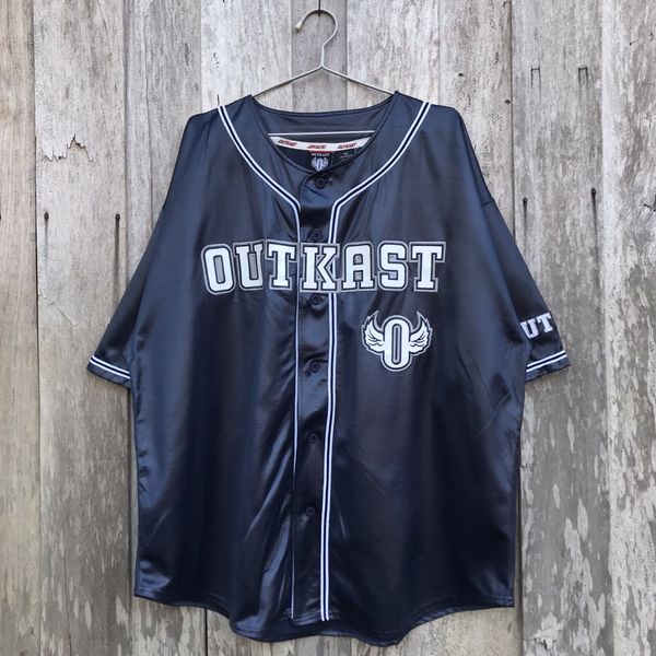 MLB Vintage Outkast Baseball Jersey Spell Out Big Logo | Grailed