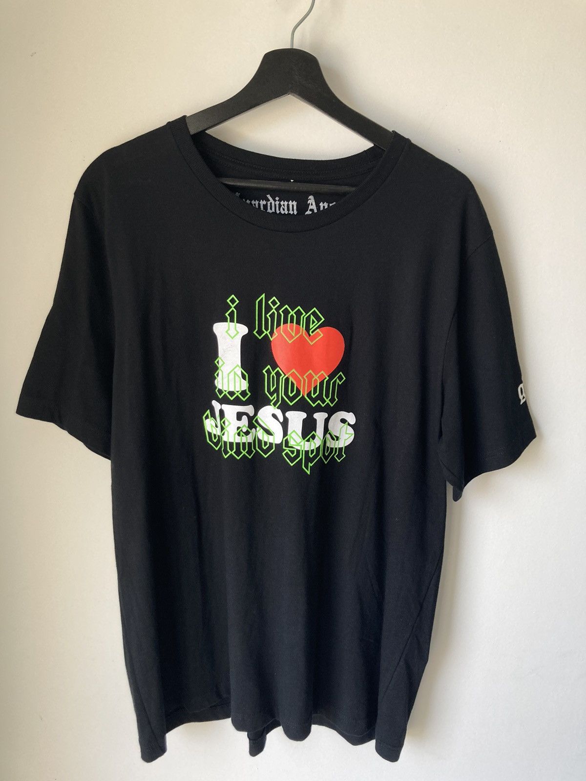 Playboi Carti Guardian Angel I Love Jesus Tee | Grailed