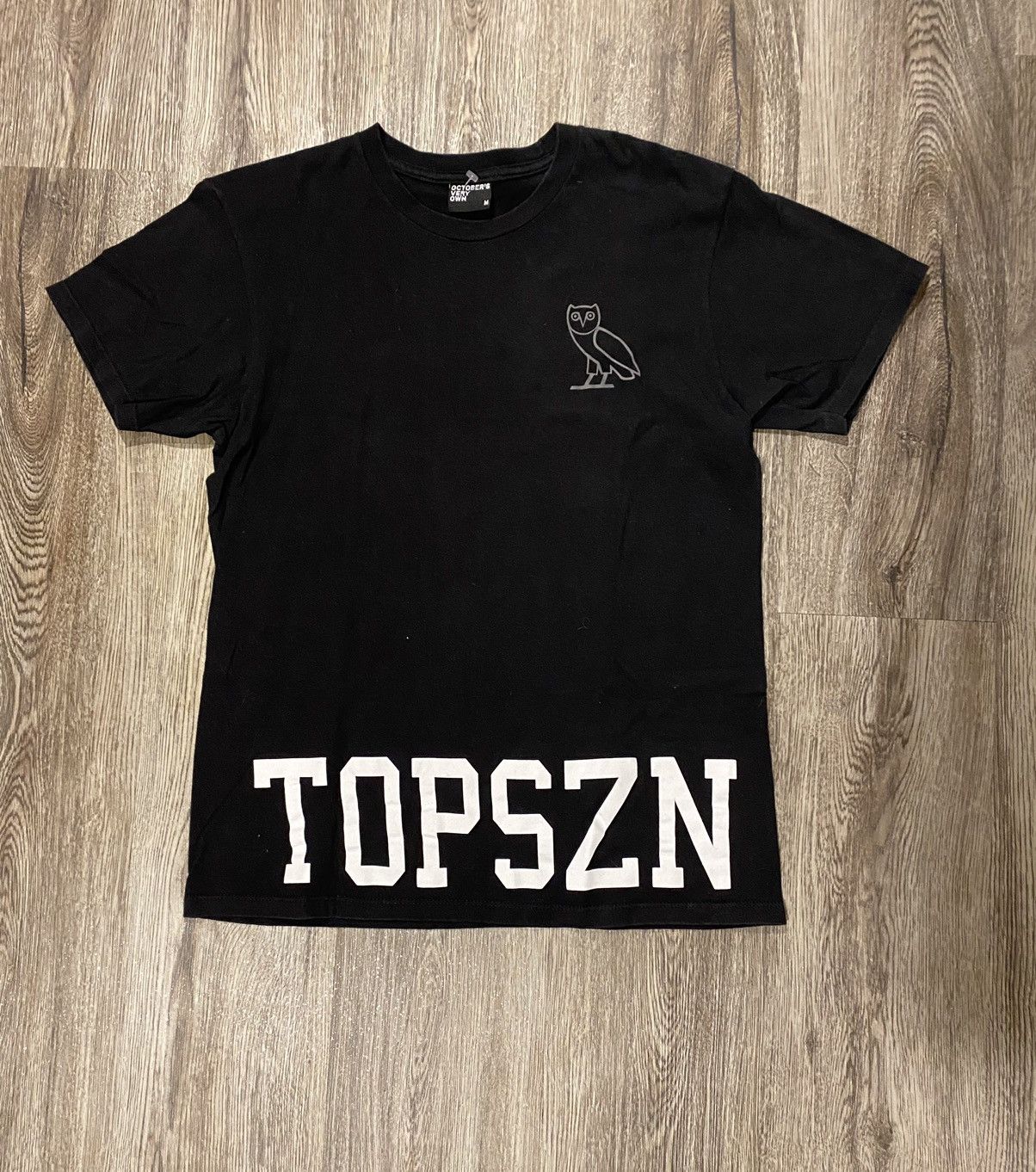October's Very Own October’s Very Own OVO Topszn Tee Shirt 3M Owl Black ...