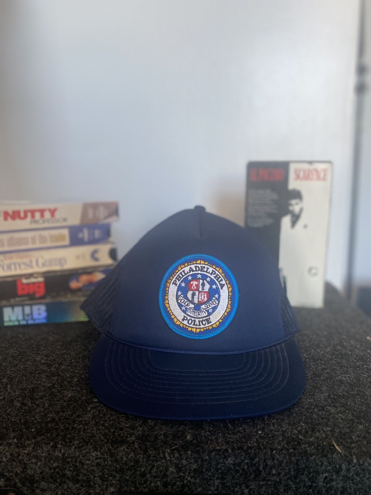 Vintage 80’s Philadelphia police department trucker. | Grailed