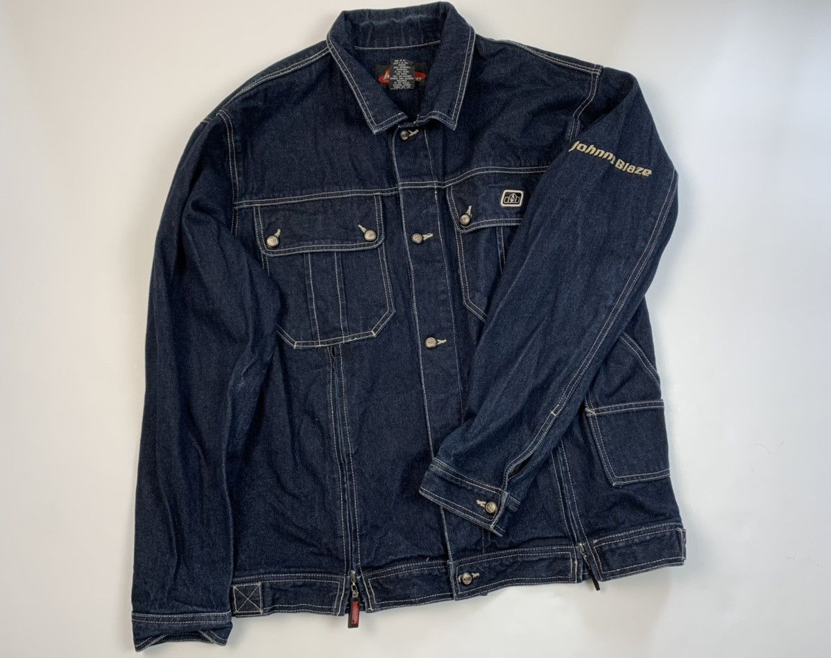 Vintage Vintage Johnny Blaze NY Denim Jacket (2000s Method Man) | Grailed