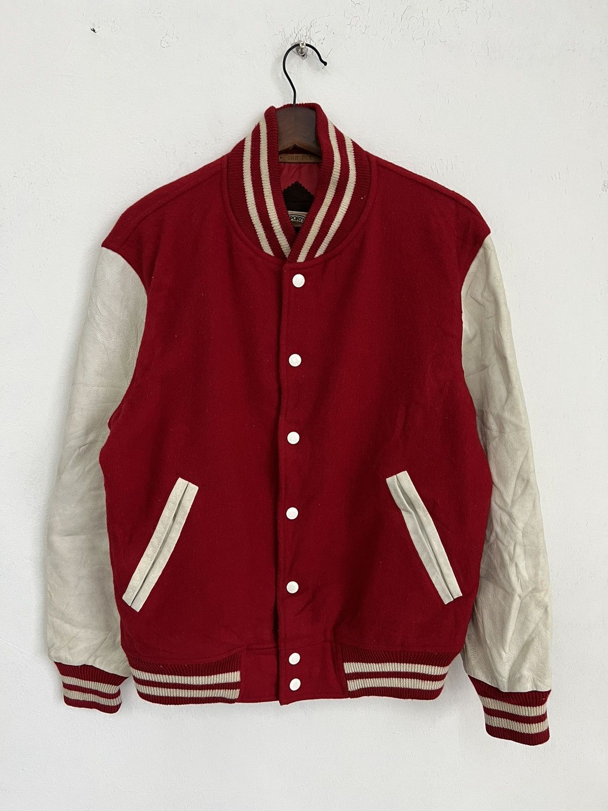 Oldvarsity/Stadium × Varsity Jacket × Vintage Vintage 80’S Campux ...