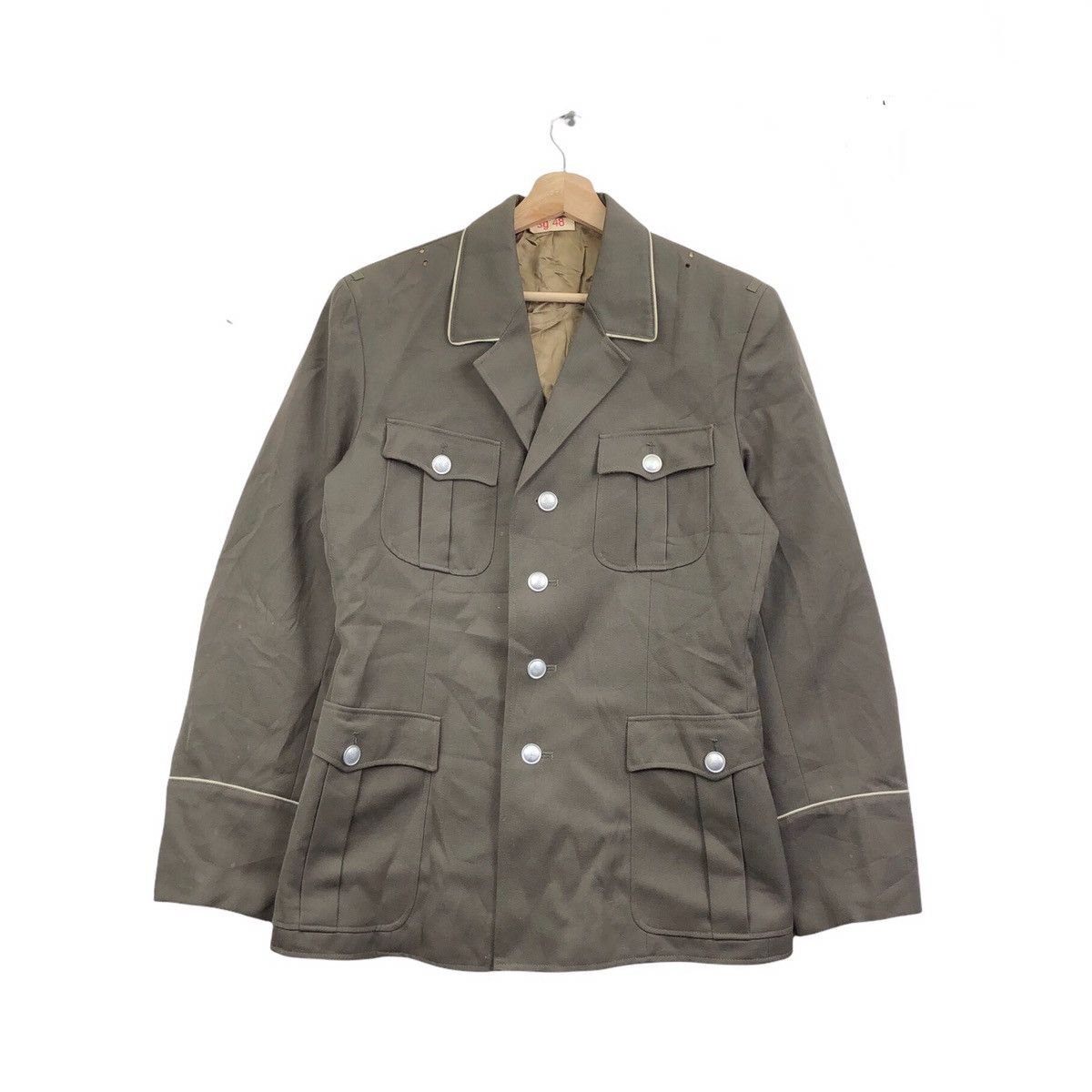 Vintage Vtg ARMY MILITARY SG48 Vietnam War Medic Jacket Blazer Coat ...