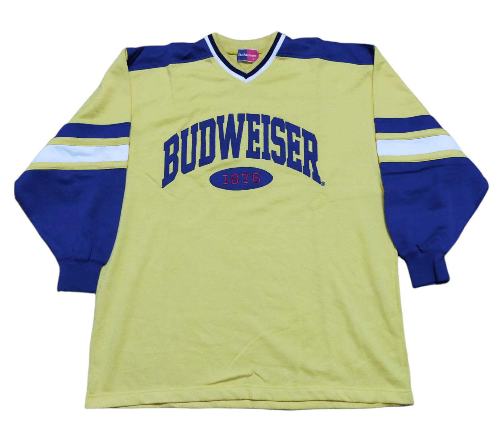 Budweiser × Vintage Budweiser Big Logo Embroidery Budweiser 1876 | Grailed
