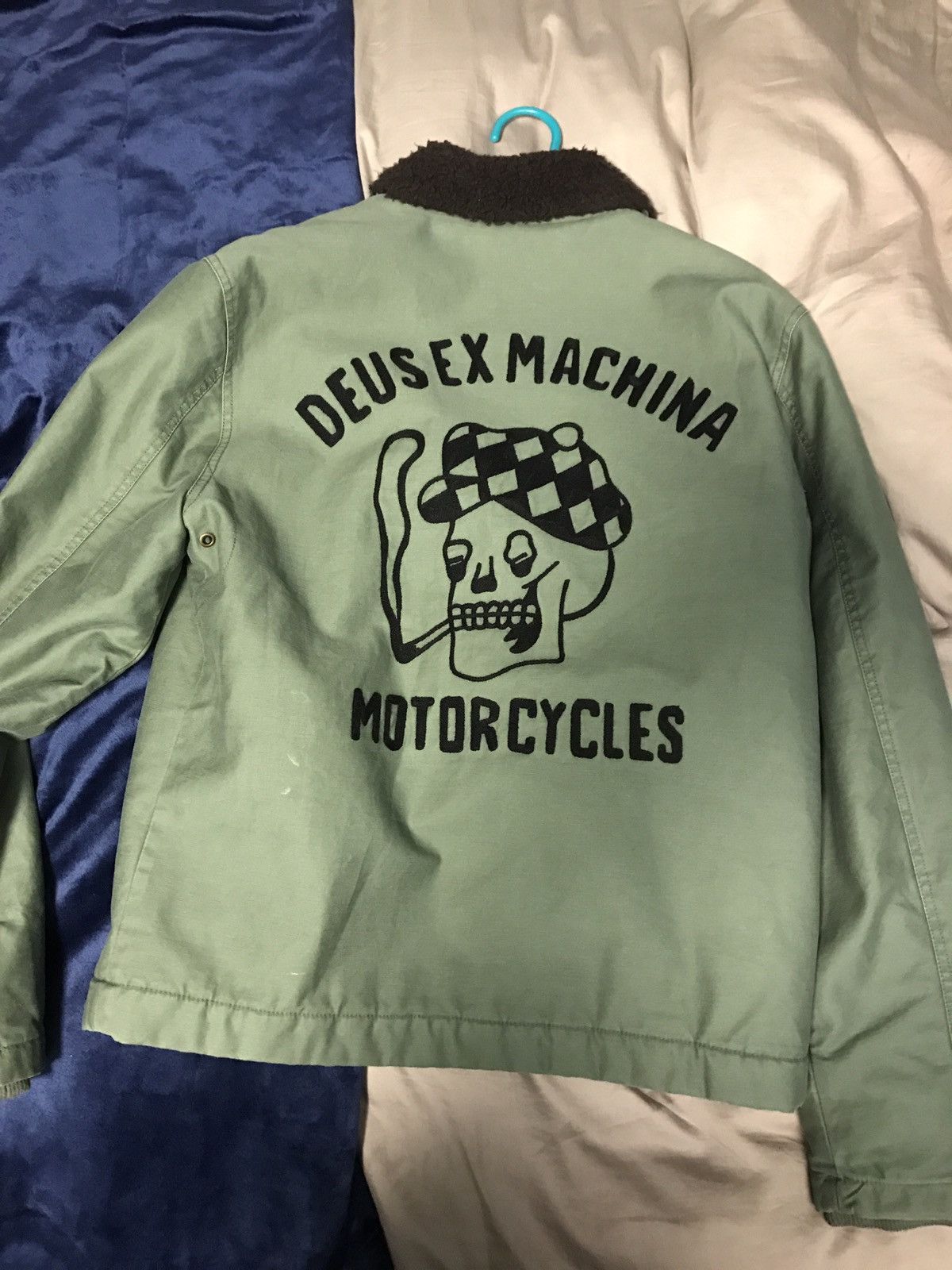 Deus Ex Machina Dues Ex Machina Green Fur Lined Jacket | Grailed