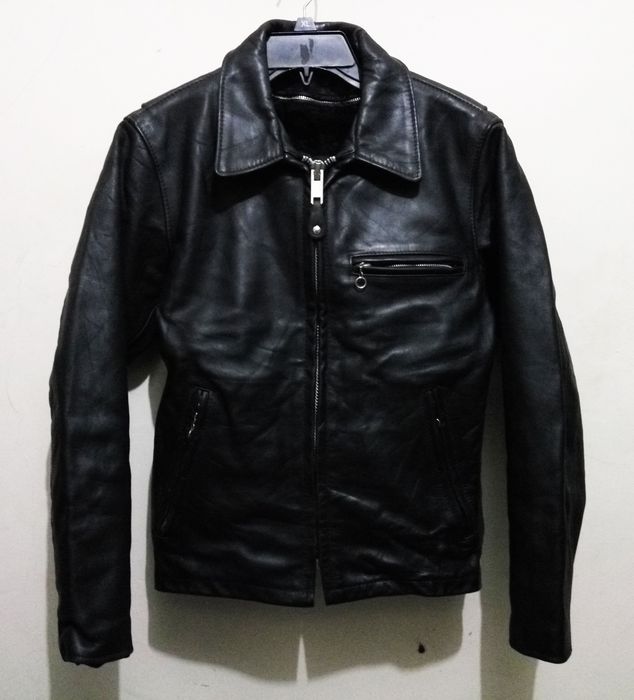 Schott 90s Schott Leather Jacket 642 Vintage Steerhide with Lining size ...